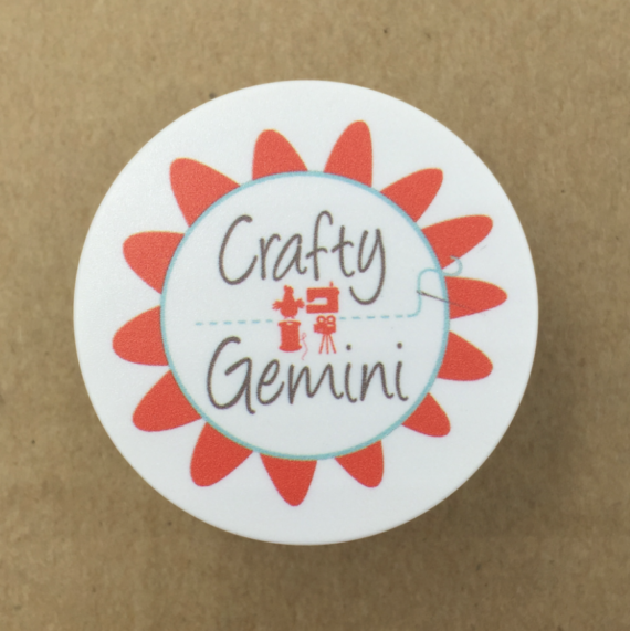 Crafty Gemini Logo Pop Up Phone Grip - Crafty Gemini