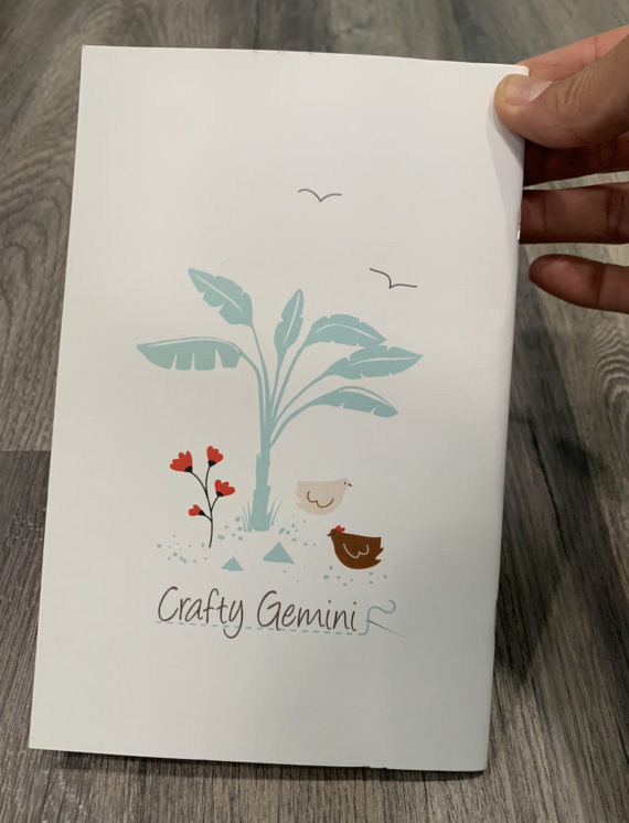 Crafty Gemini Exclusive Notebook - Crafty Gemini