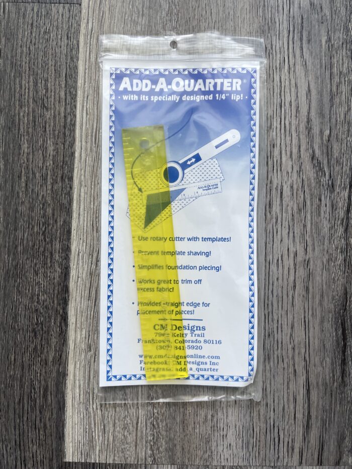 Add-A-Quarter Rulers - Crafty Gemini