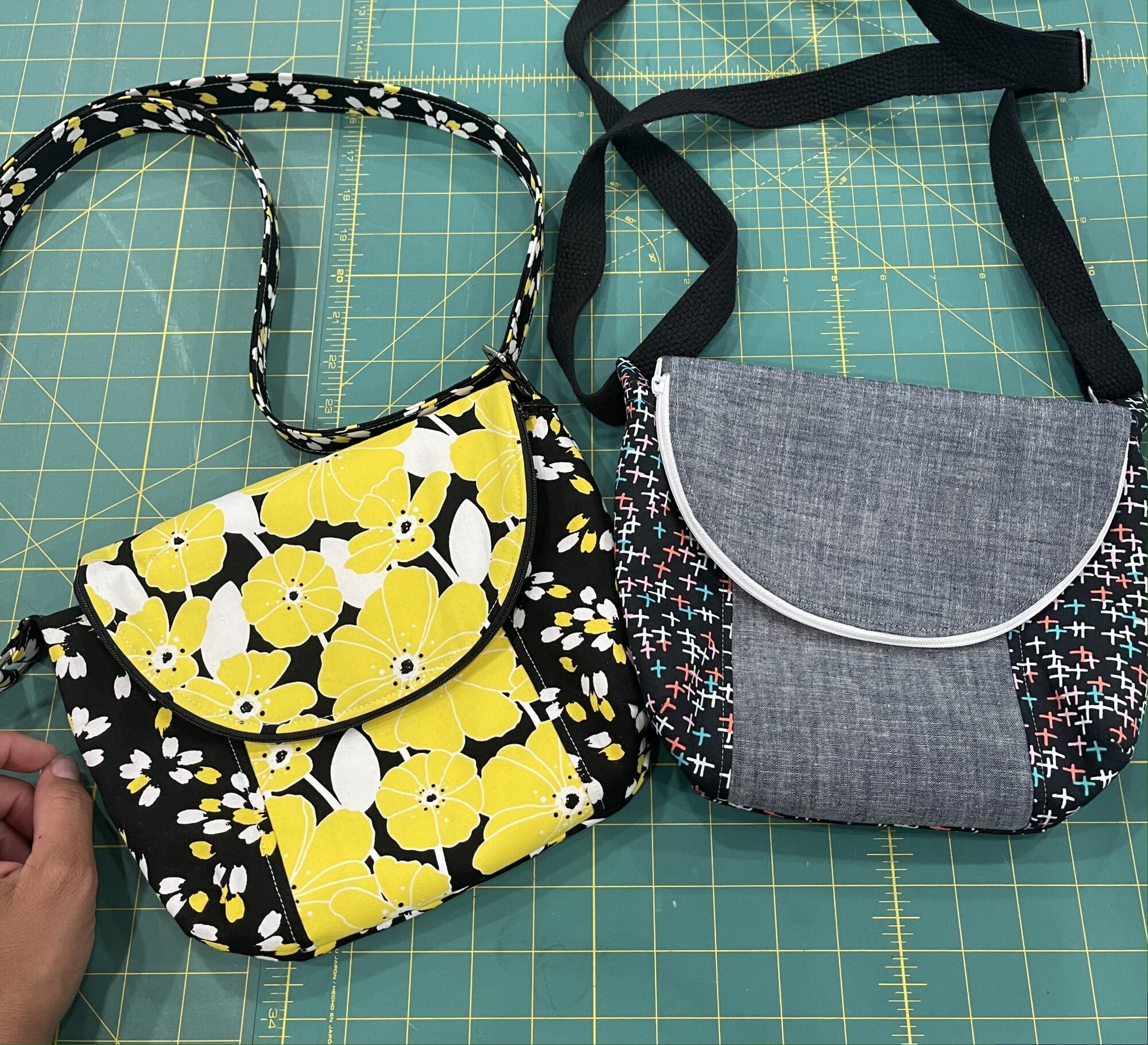 Manhattan Bag Miss Size by Emmaline Patterns Video Course - Crafty Gemini