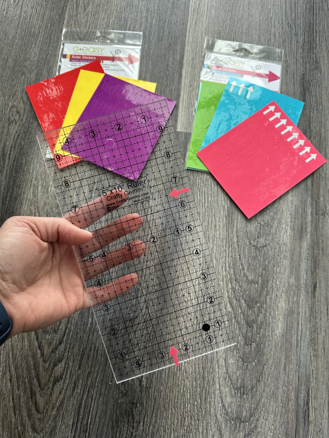 Ruler Stickers - Crafty Gemini