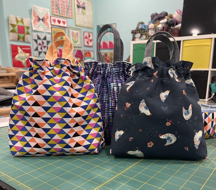 Elastic Mini Tote Bag Video Course - Crafty Gemini