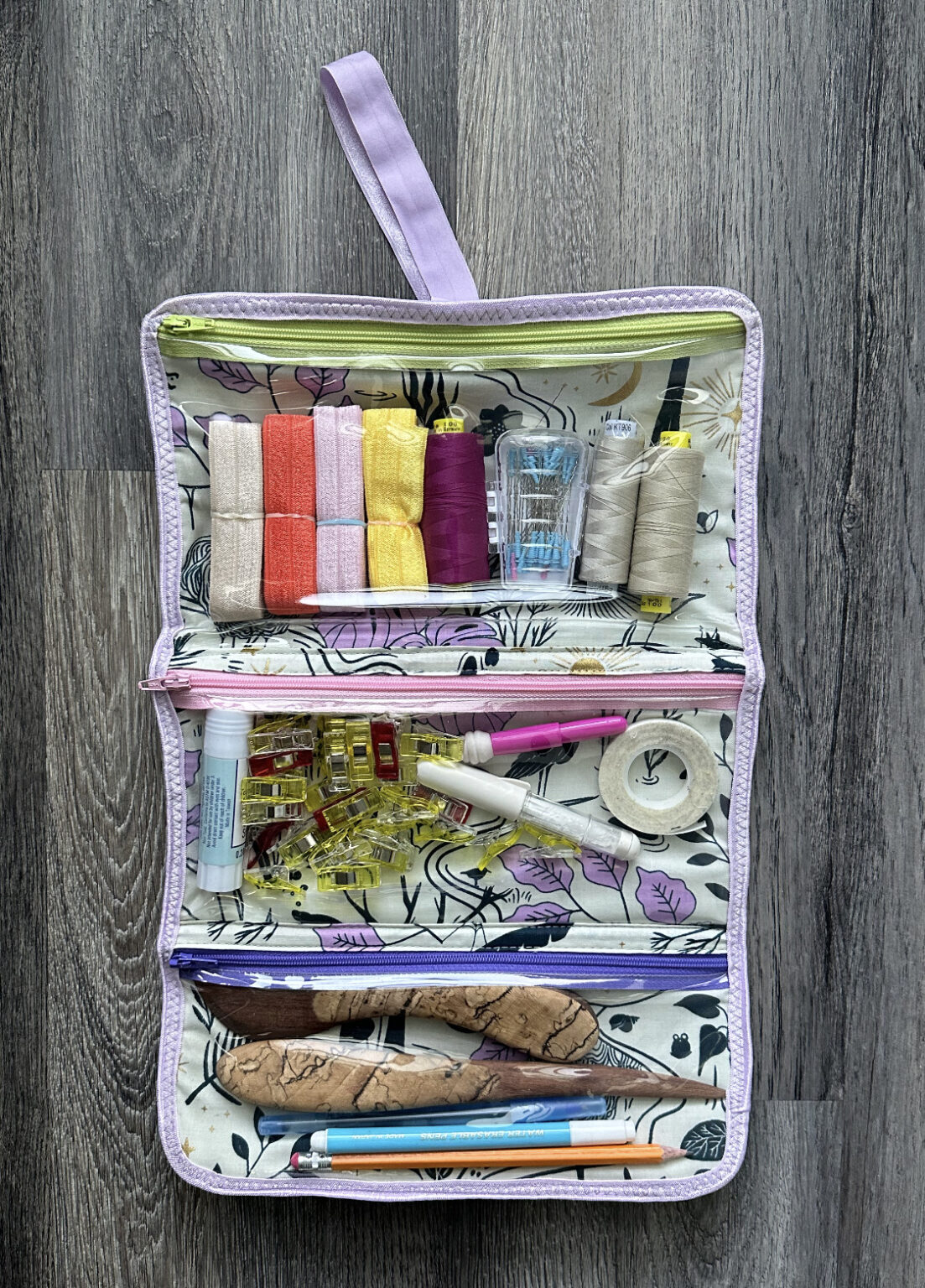 Clear View Roll-Up Organizer Video Course - Crafty Gemini