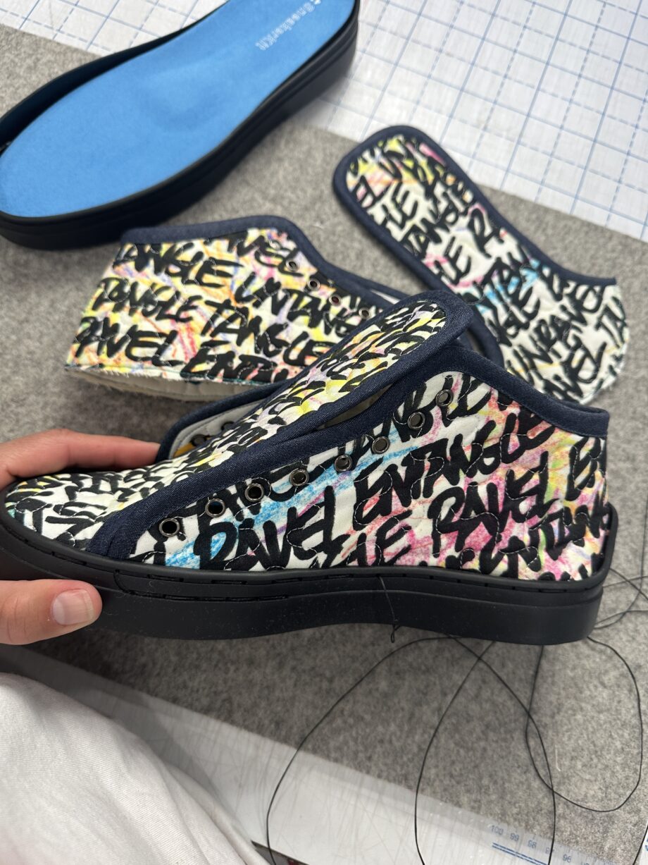 Quilted Sneakers Video Course - Crafty Gemini