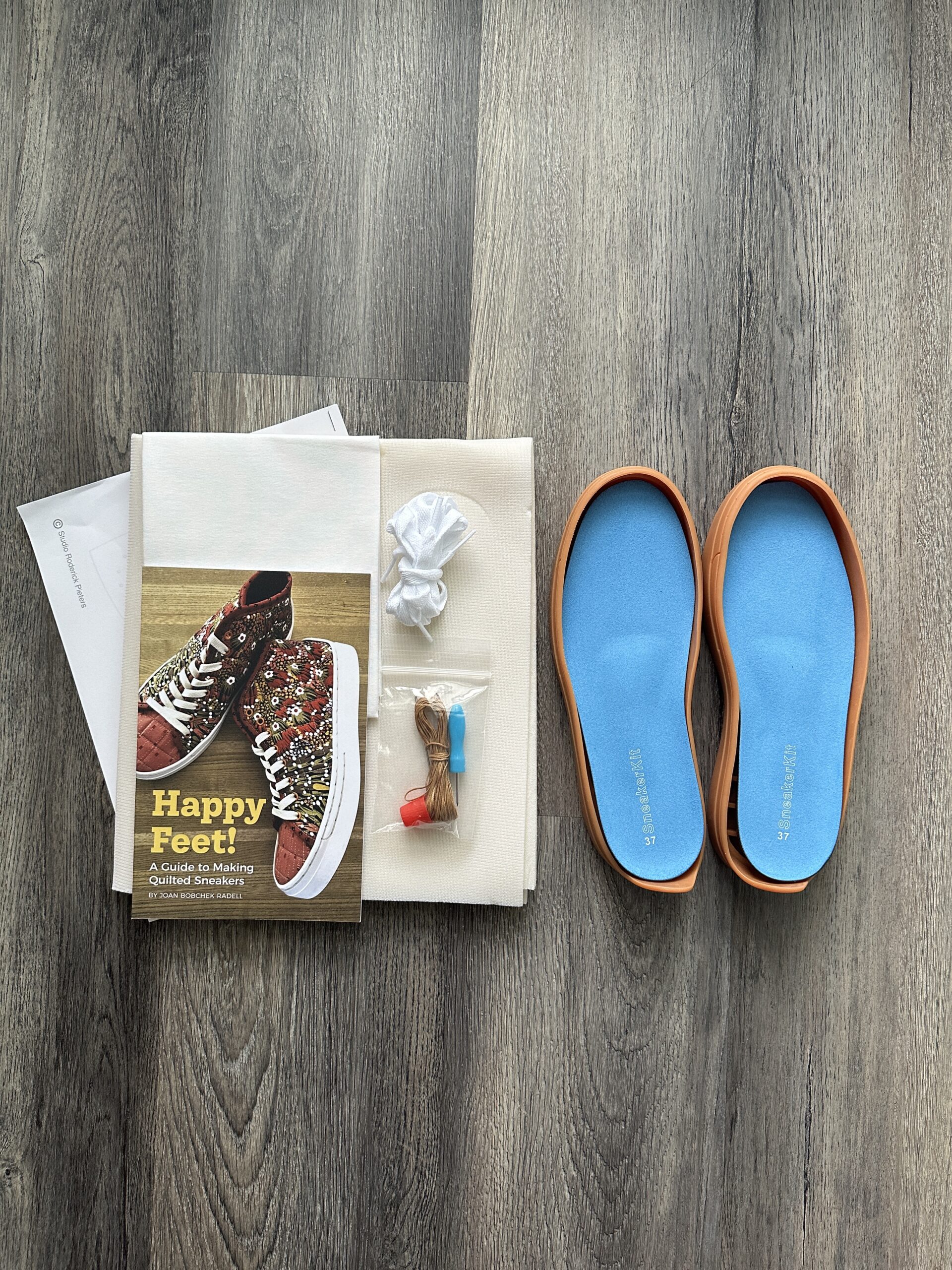 Quilted Sneakers Supply Kit - Crafty Gemini