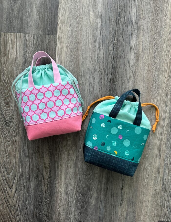 Mini Cinch Tote Bag Video Course - Crafty Gemini